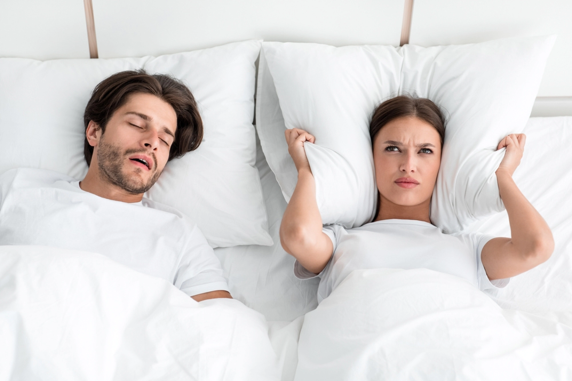 What to Do if Your Partner Snores | Texas Mattress Makers
